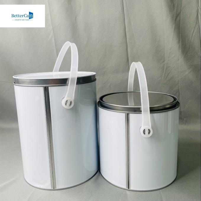 4 Liter Industrial Solvent Storage 1 Gallon Tinplate Can For Chemical ...